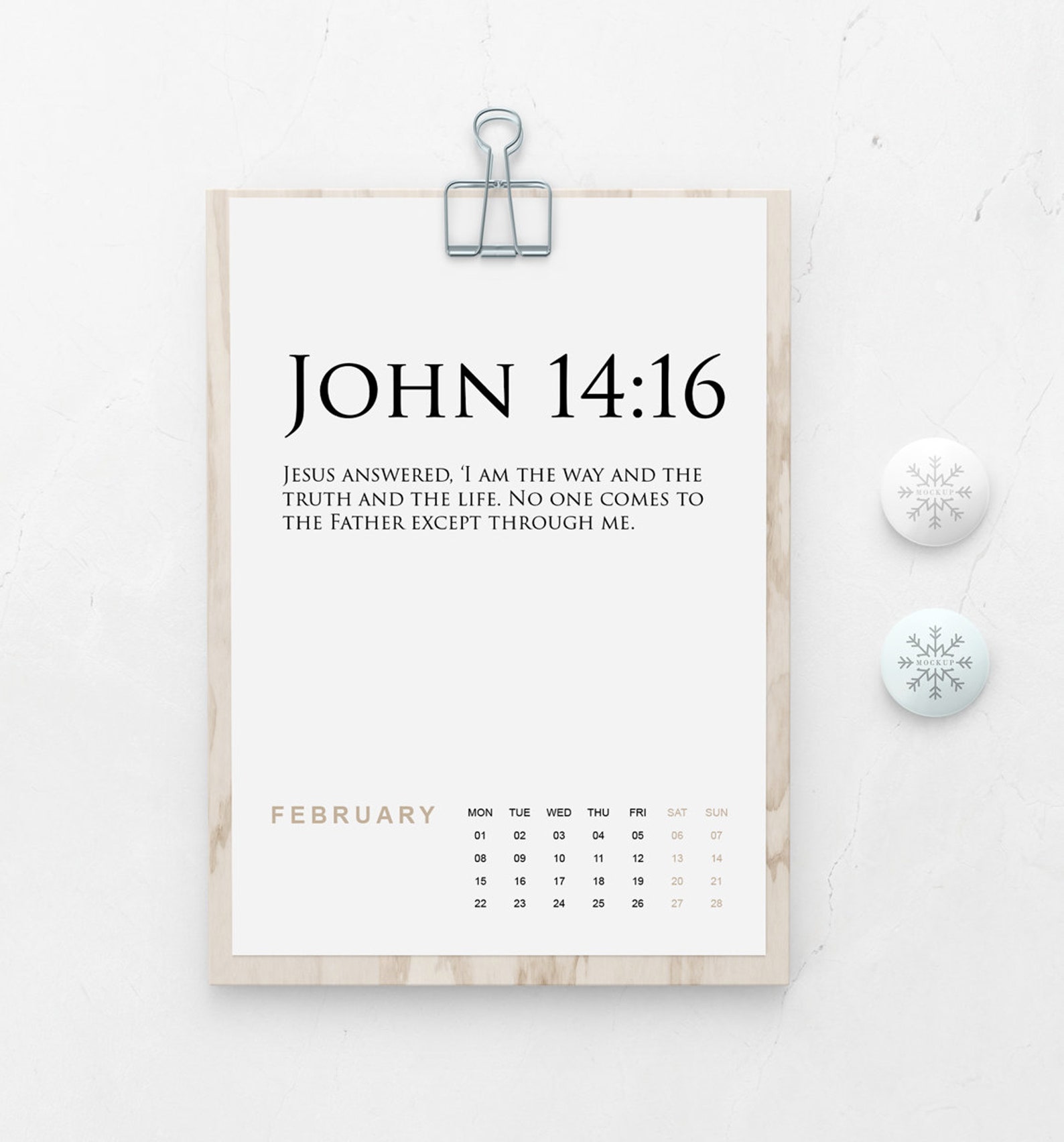 Bible verse 2021 Wall Printable Monthly Calendar for Home | Etsy