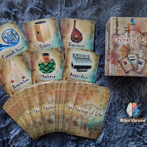 Strings of Life, Oracle Affirmation Deck, Divination, Meditation ...