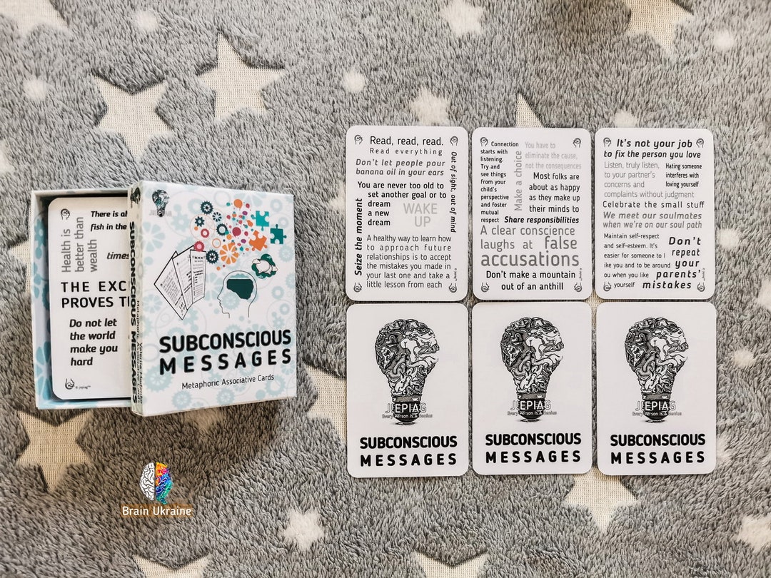 Metaphorical Associative Cards, Subconscious Messages Deck, Oracle ...