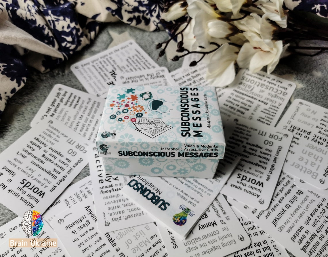 Metaphorical Associative Cards, Subconscious Messages Deck, Oracle ...