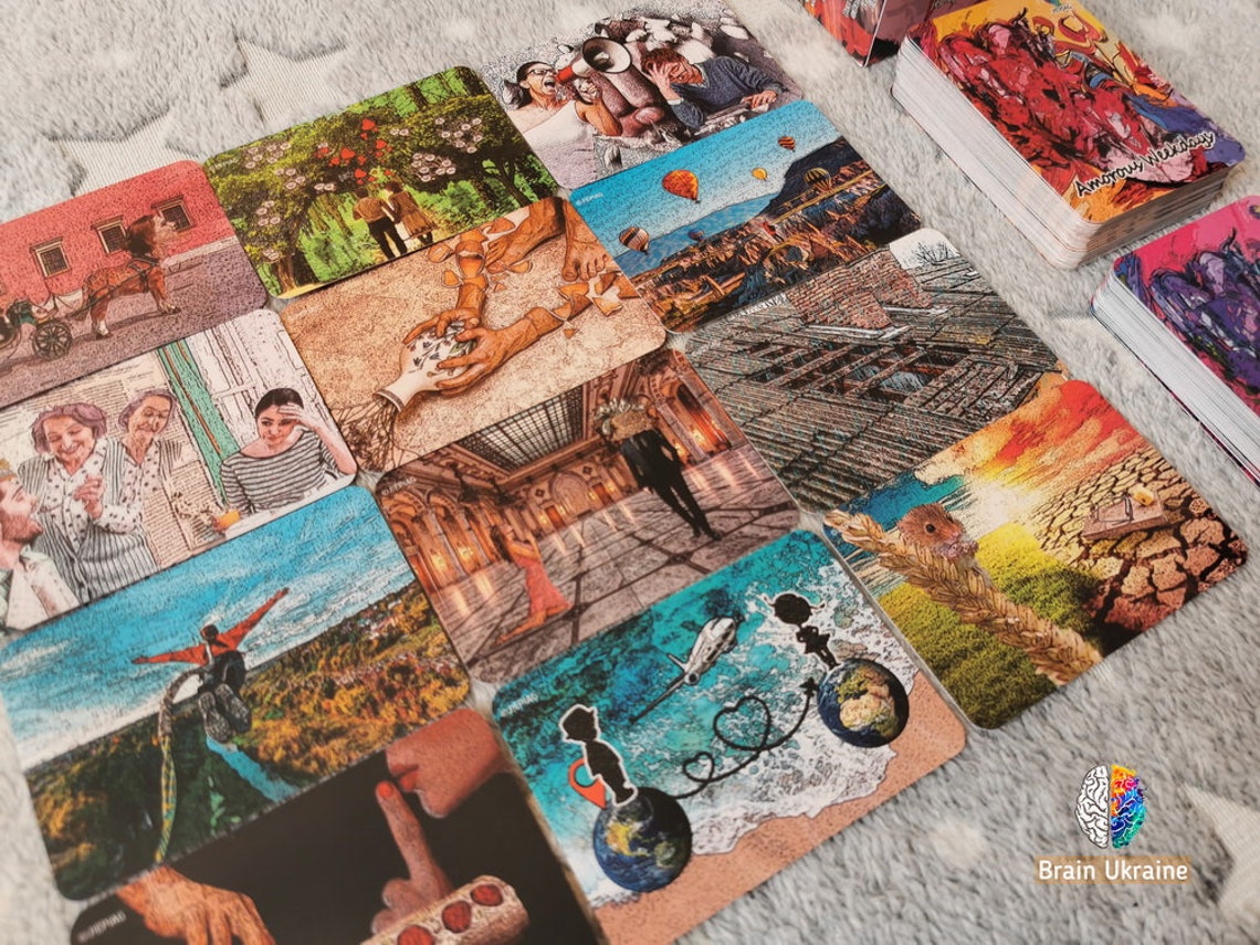 Metaphoric Associative Cards Enamored Amorous Weekdays - Etsy