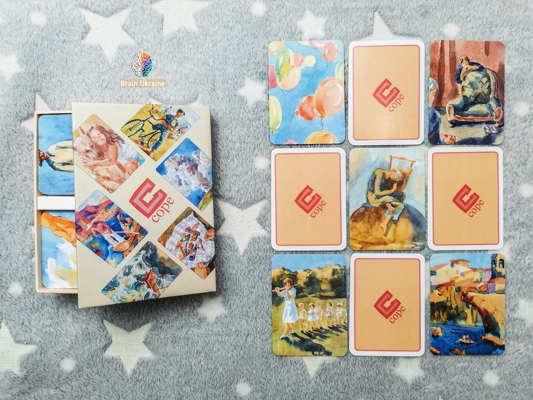 COPE Deck, Metaphorical Associative Cards, Psychology Tool, Therapy ...