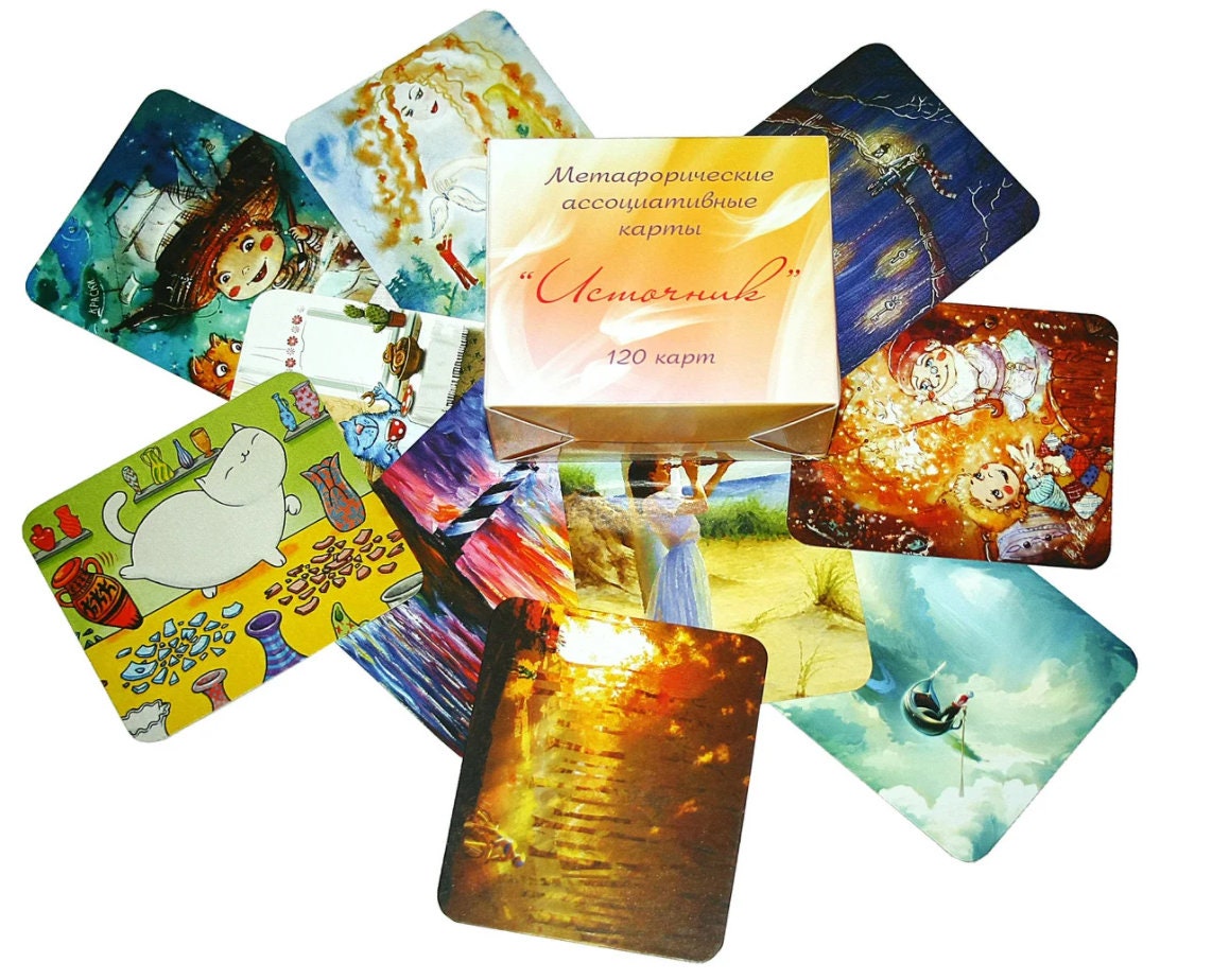 Metaphorical associative cards contemplation system cards | Etsy