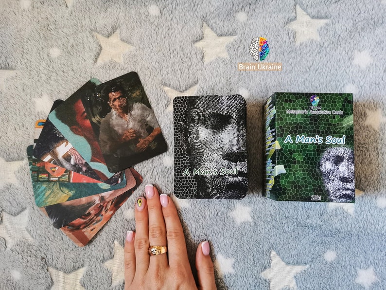 Metaphorical Associative Cards A Man's Soul for Him - Etsy