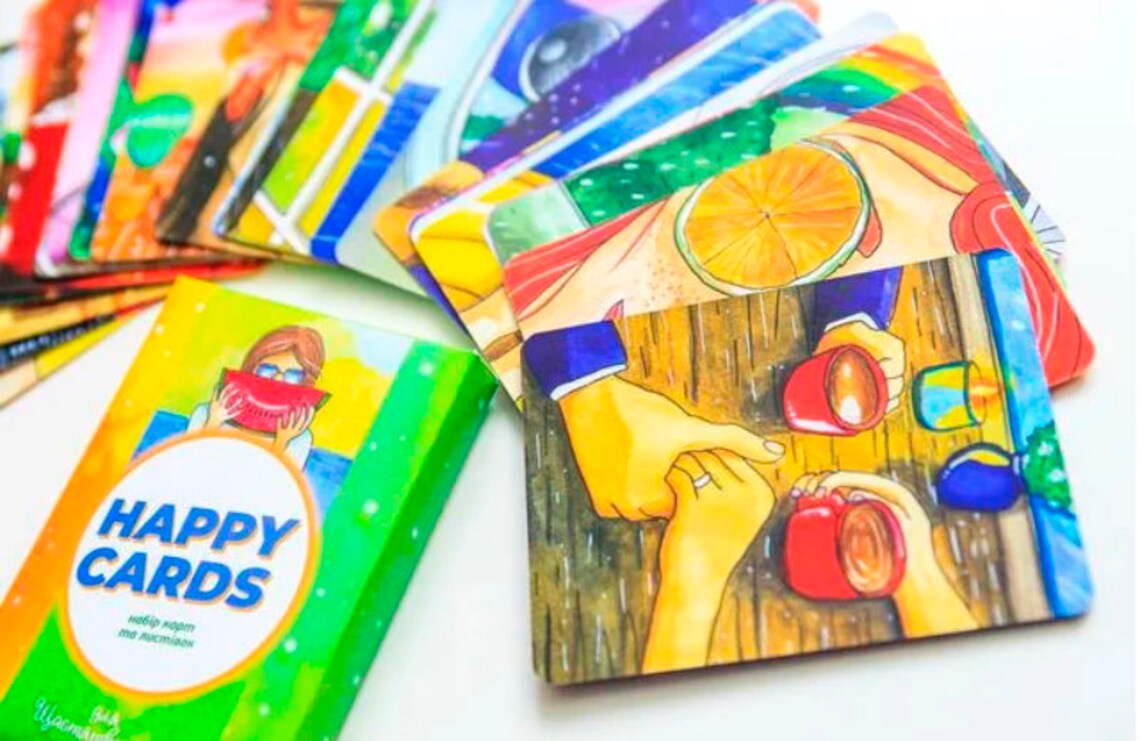 Metaphoric Associative Cards HAPPY CARDS Deck Psychology - Etsy