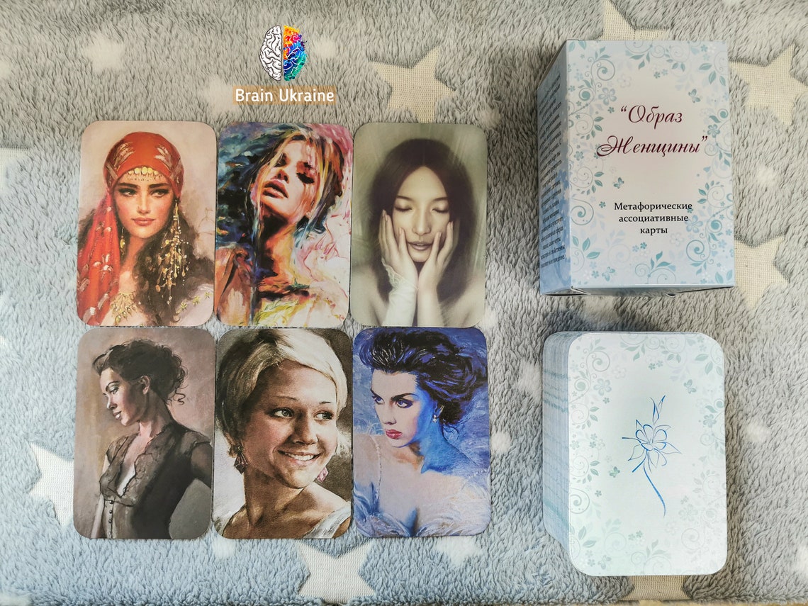 Metaphoric Associative Cards the Image of A Woman Deck for - Etsy Australia
