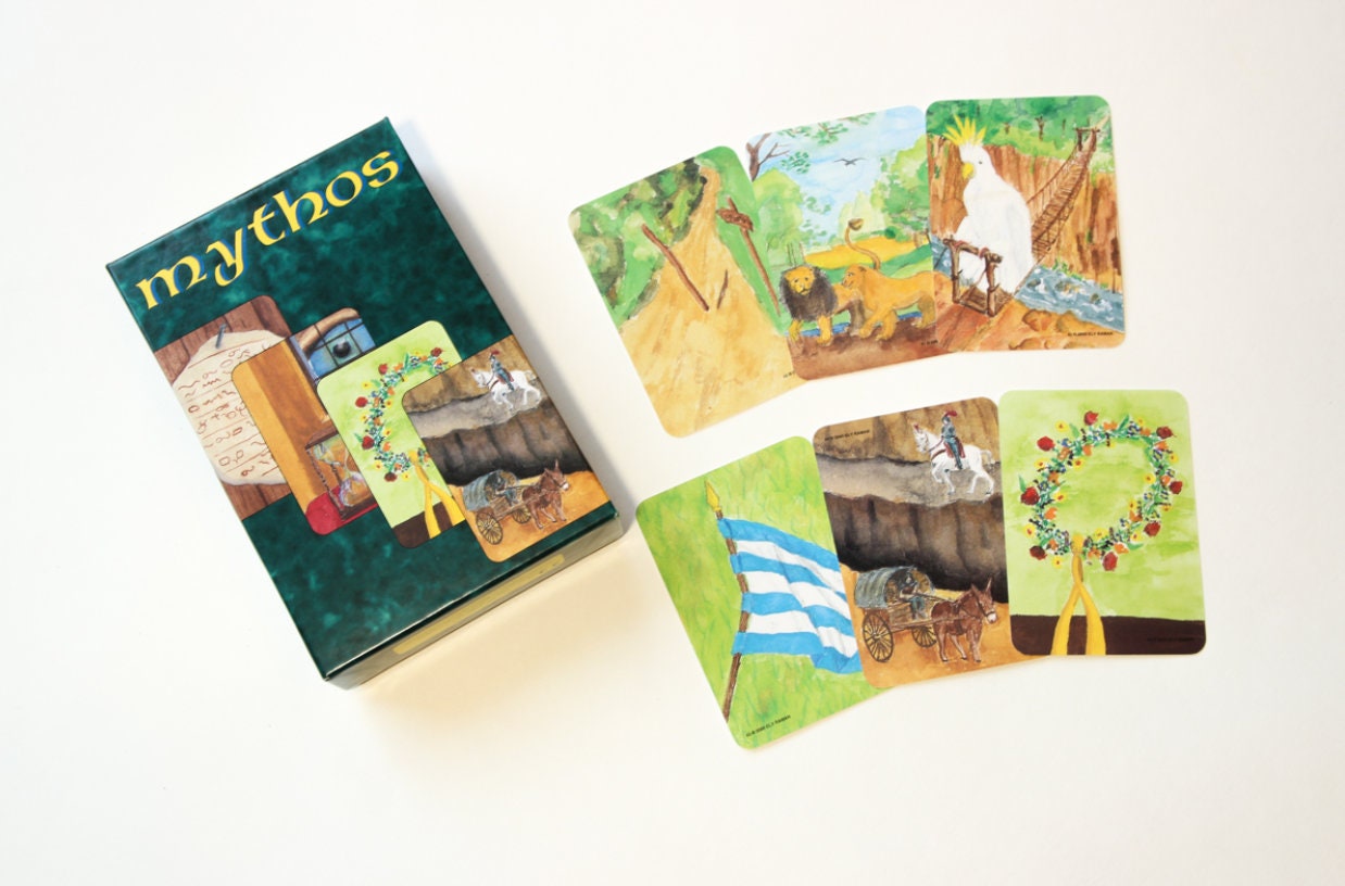 MYTHOS Deck of Metaphoric Associative Cards Psychology Tool | Etsy