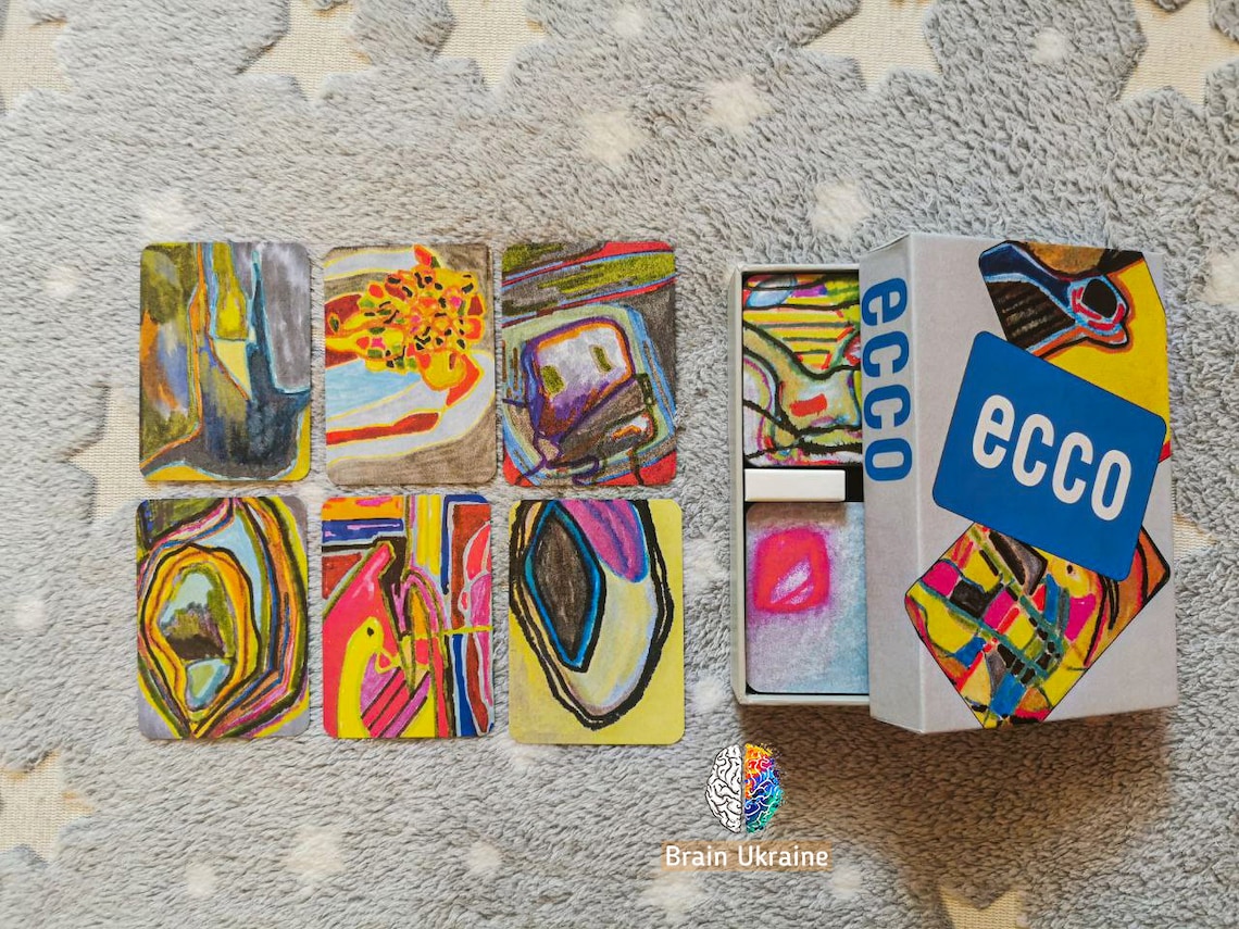 Metaphorical Associative Cards, ECCO Deck, Abstract Cards, Psychology ...