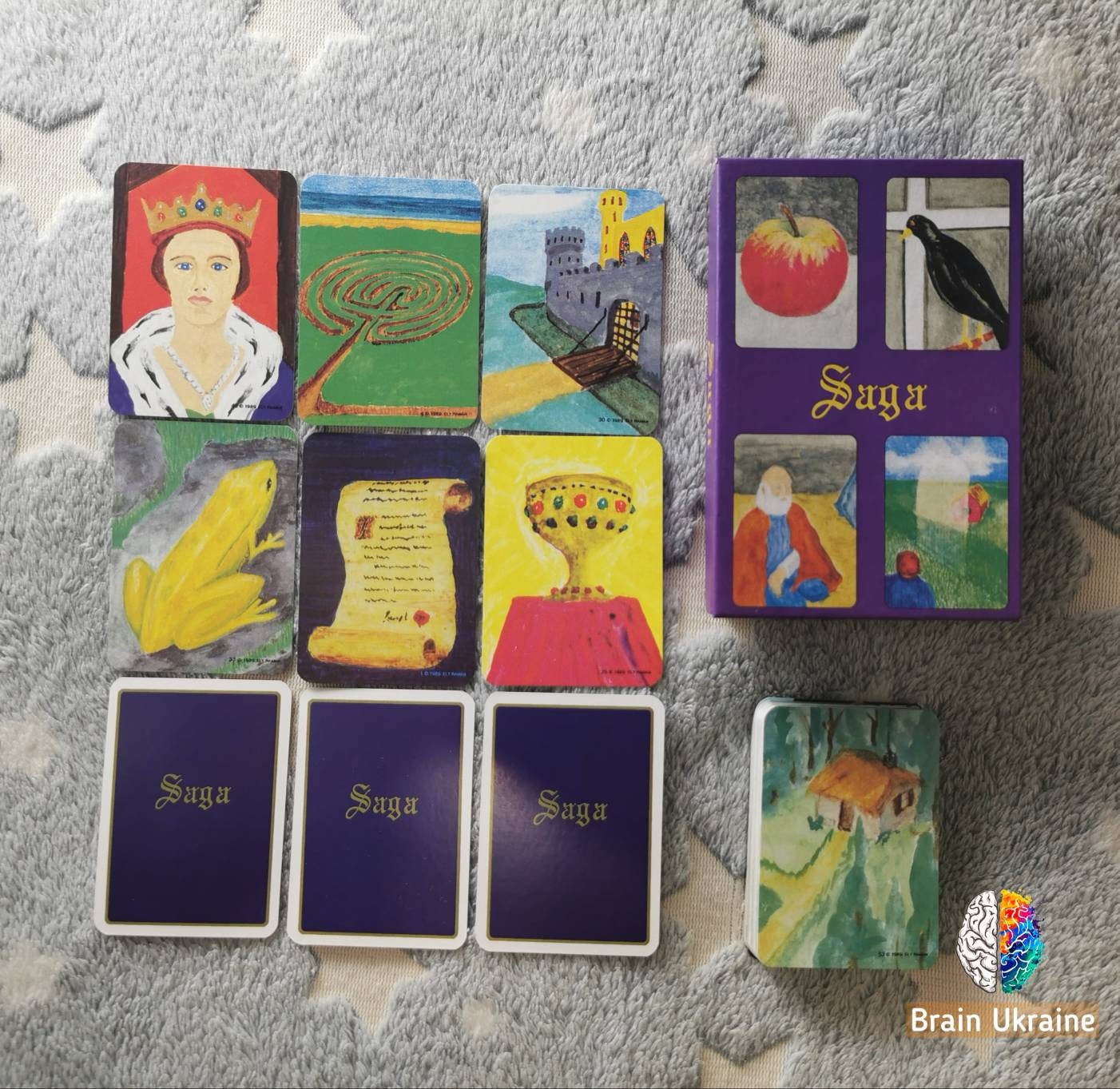 SAGA Deck of Metaphorical Associative Cards, Psychology Tool, Therapy ...