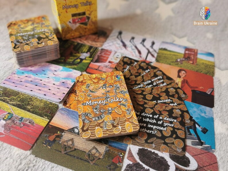 MONEY TALKS, Metaphorical Associative Cards Deck, Psychology Tool, Life ...