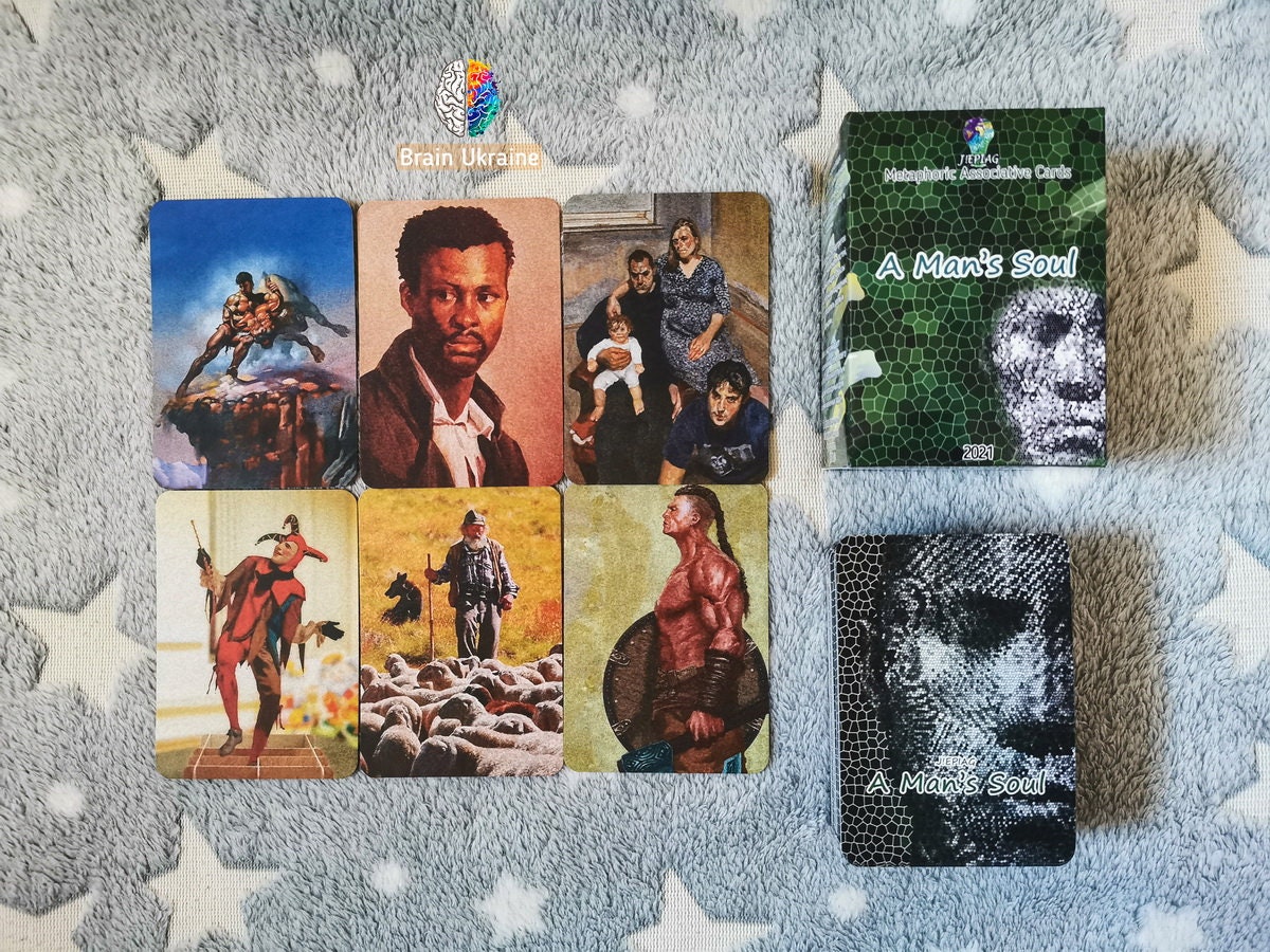 Metaphorical Associative Cards A Man's Soul for Him - Etsy