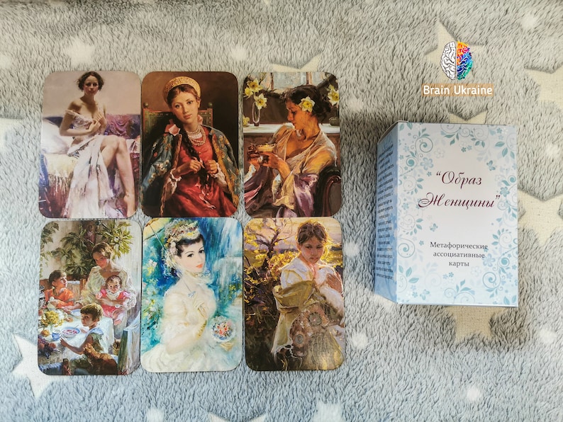Metaphoric Associative Cards, the Image of A Woman Deck, for Her ...