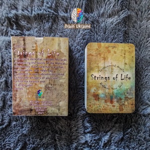 Strings of Life, Oracle Affirmation Deck, Divination, Meditation ...