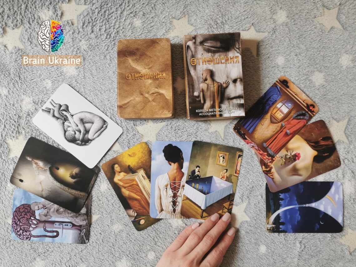 Metaphorical associative cards The Relationships coaching | Etsy