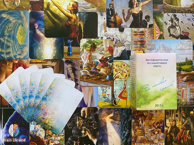 Metaphorical Associative Cards, Contemplation System Cards, Psychology ...