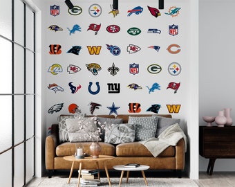 American Football Sport Stadium Backdrop Wallpaper Mural Bedroom ...