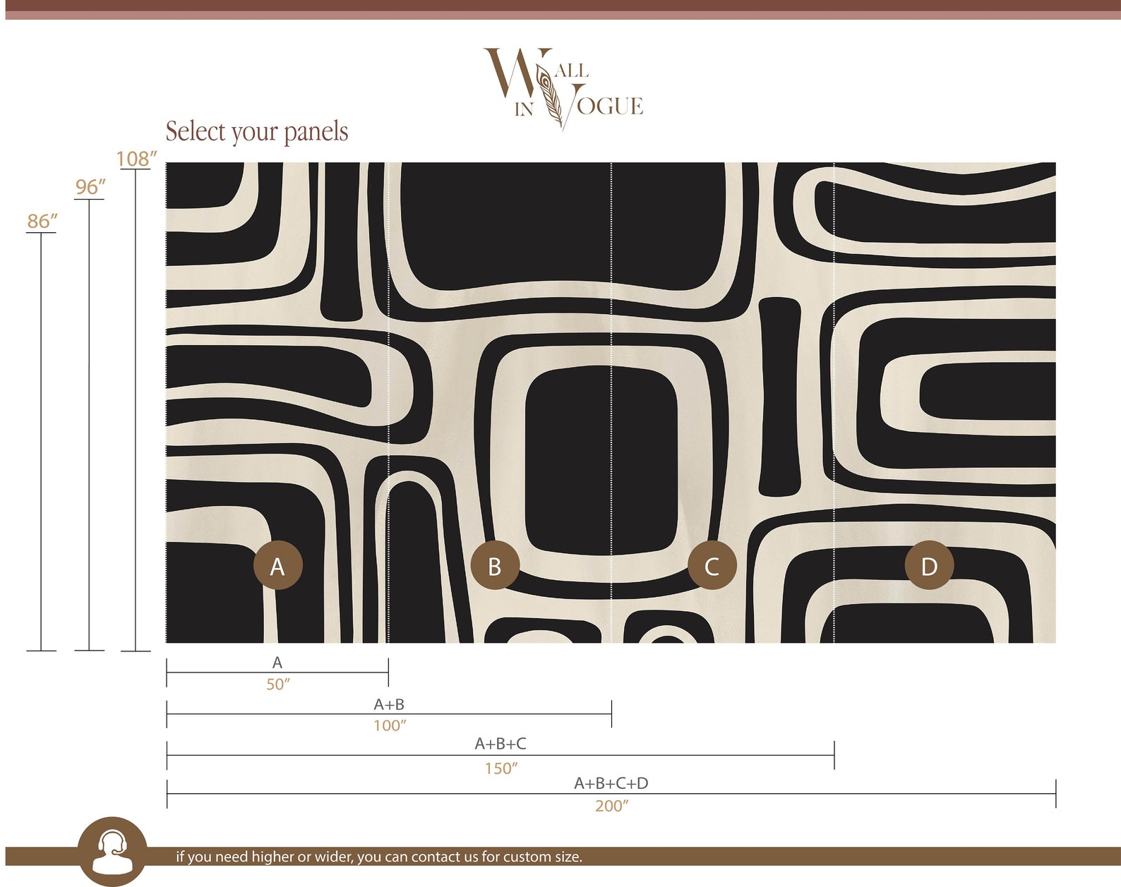 Retro Squares Wallpaper | Aesthetic Boho | Organic Abstract Art ...