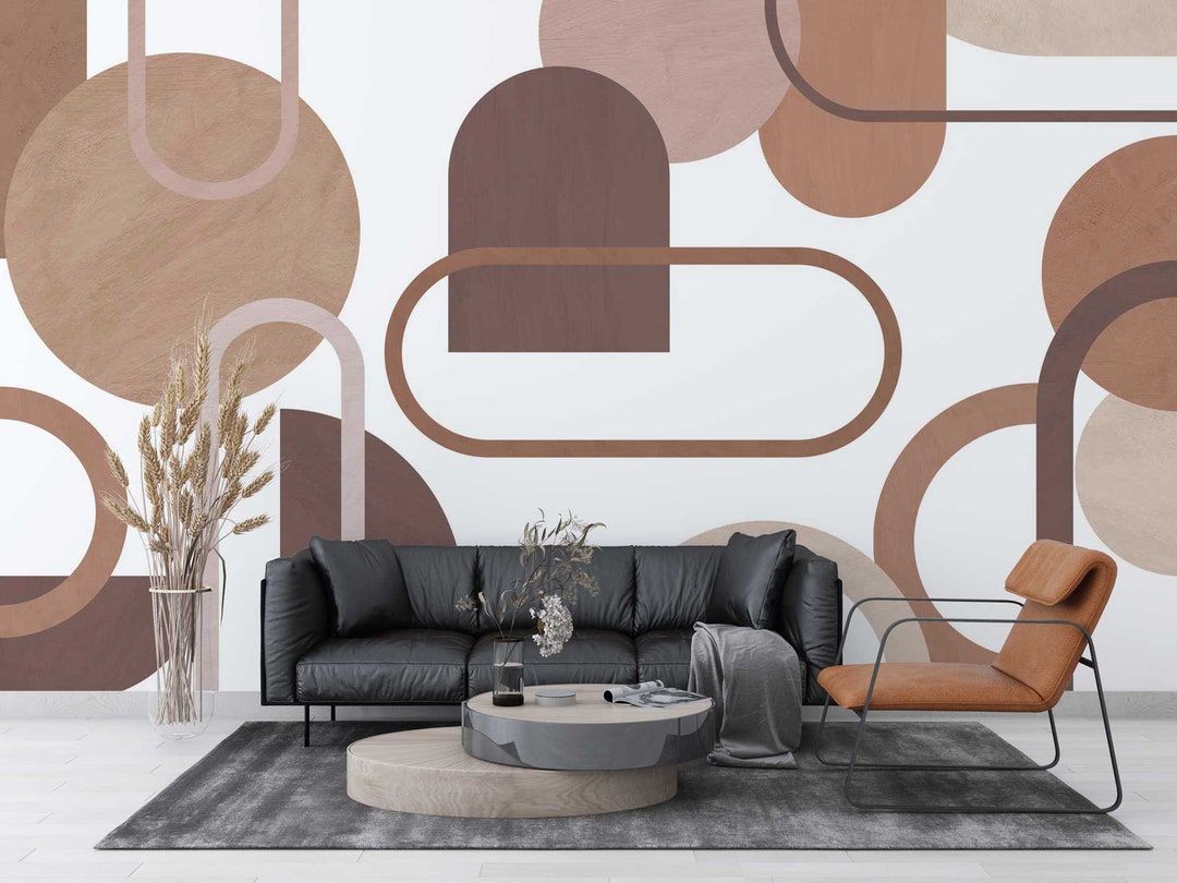 Arches Wallpaper - Wall Mural Removable - Neutral Color Wallpaper ...