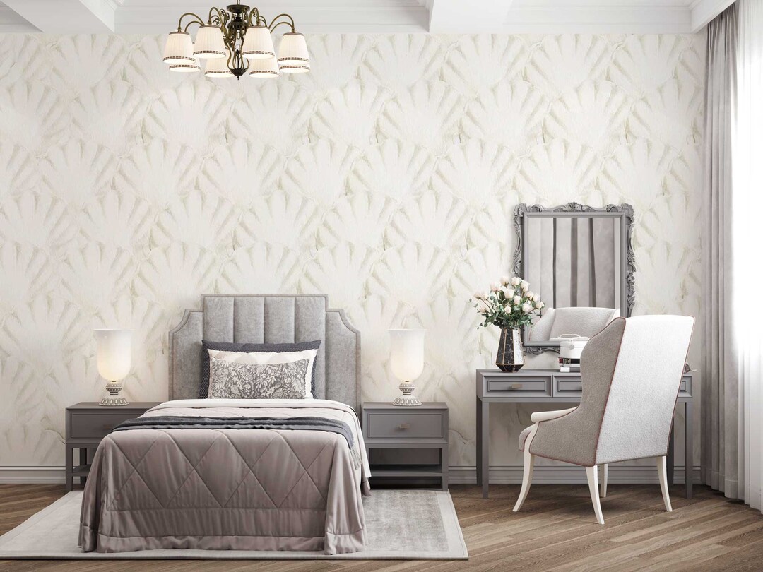 Sea Shells Wallpaper - Coastal Wallpaper - Beachy Wallpaper - Earthy ...