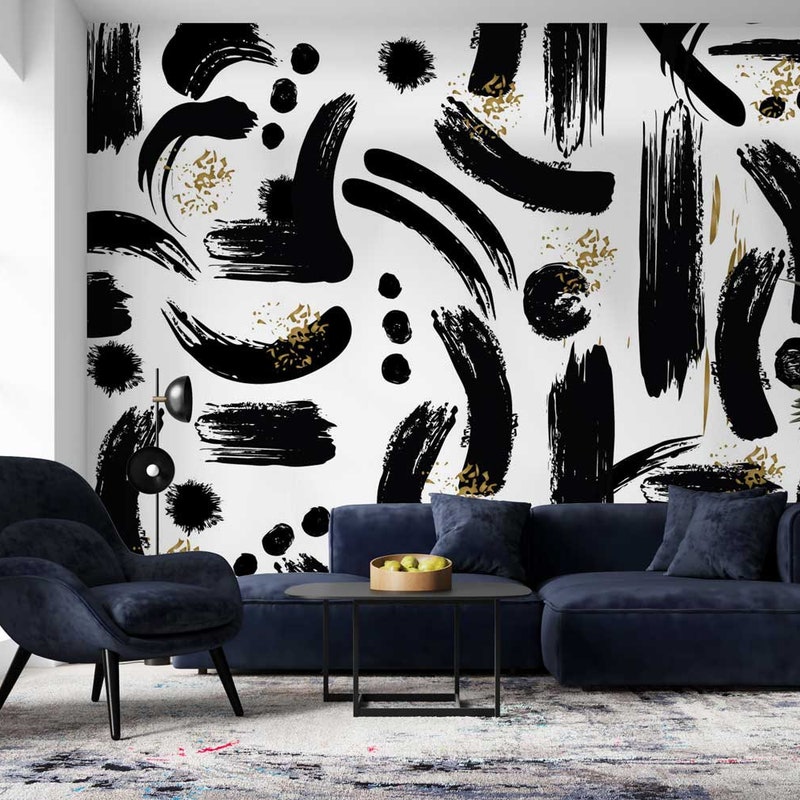 Abstract Wall Decal - Etsy