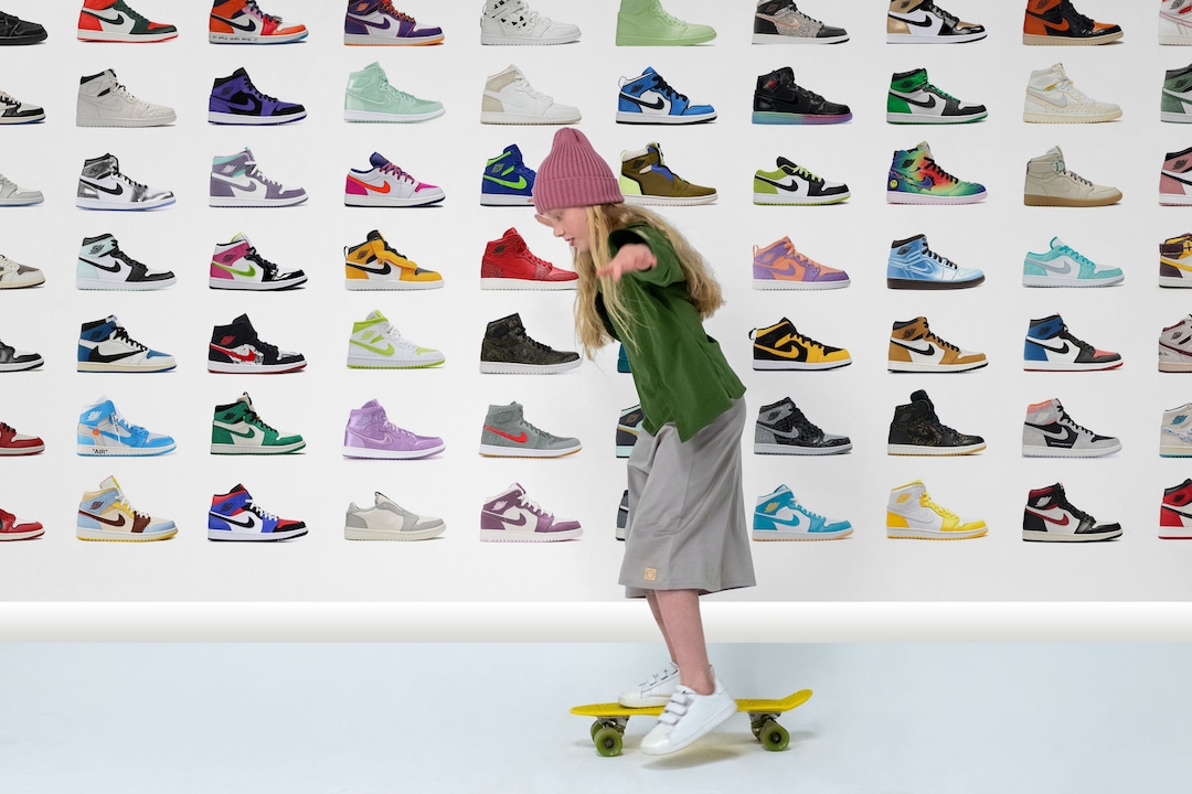 Sneakers Room Wallpaper, Gift for Men, Gift for Son, Sneakers, Teenager ...