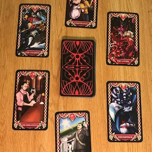 Persona 5 Custom Tarot Cards - Etsy