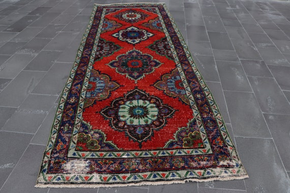 turkish red vintage rug - nimfomane.com