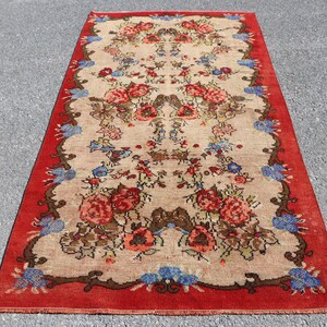 Red Runner Rug Hallway Rug Ethnic Rug Boho Rug Vintage - Etsy