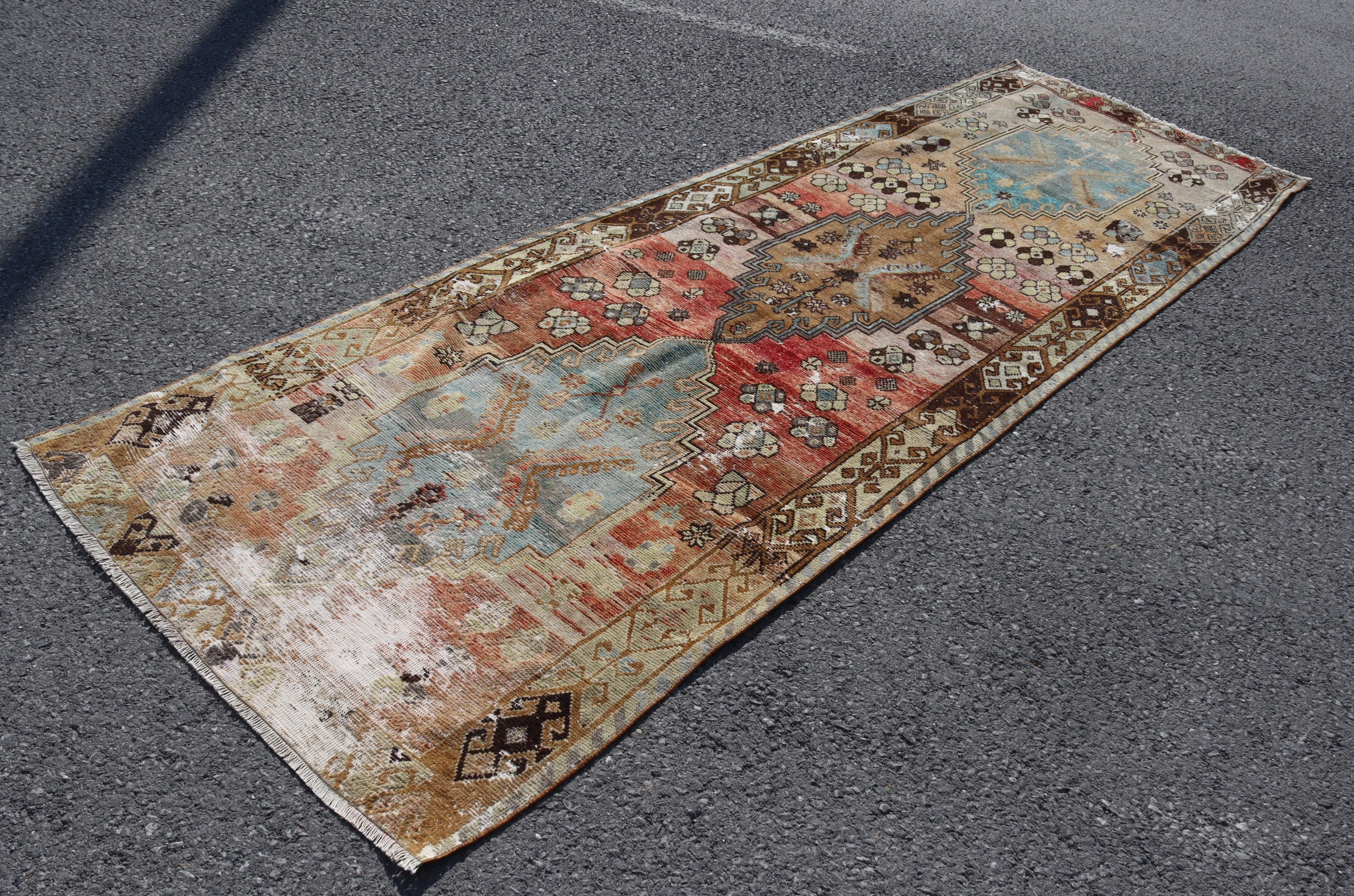 Turkish Wool Runner Vintage Floor Rug Hallway Oriental Rug - Etsy