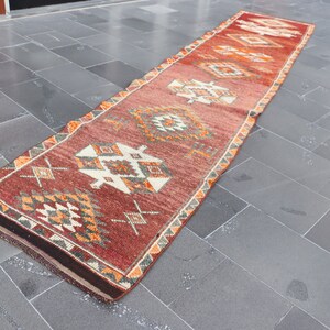 Red Runner Rug Hallway Rug Ethnic Rug Boho Rug Vintage - Etsy