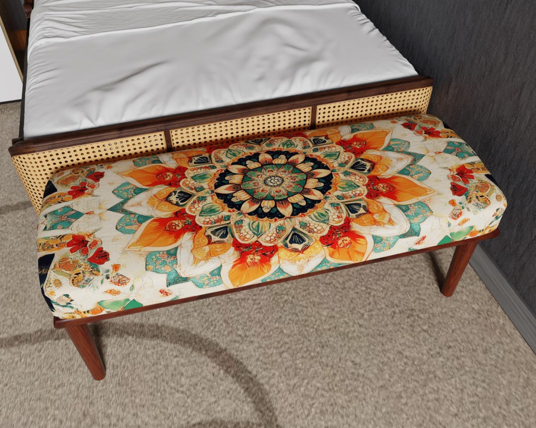 Turkish Bench, Ottoman Bench, Boho Bench, Handmade Bench, Vintage Bench ...