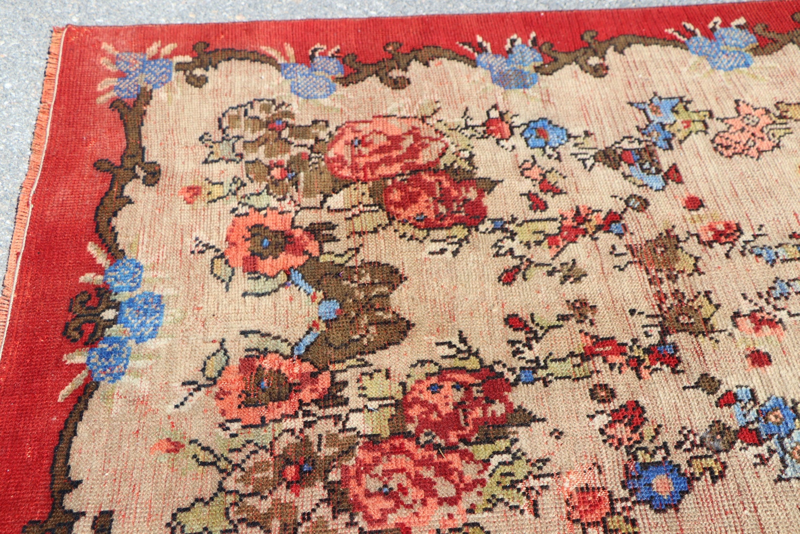 Red Runner Rug Hallway Rug Ethnic Rug Boho Rug Vintage - Etsy