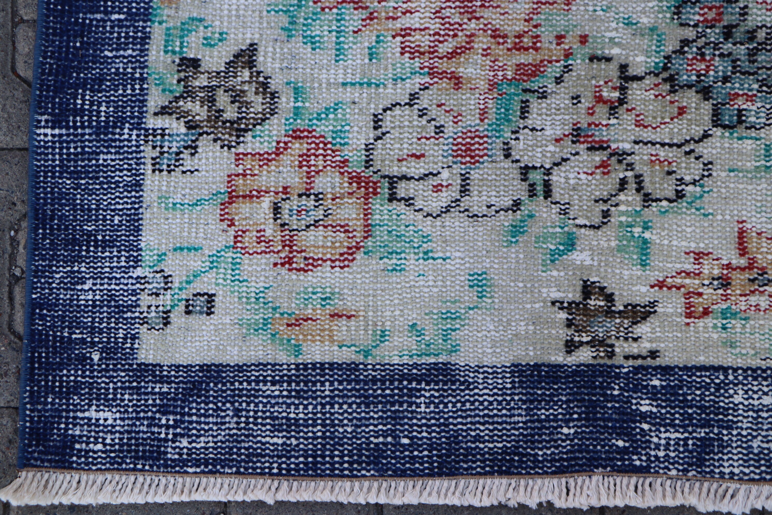 Floral Rug Large Rug Vintage Rug Boho Rug Decorative Rug | Etsy