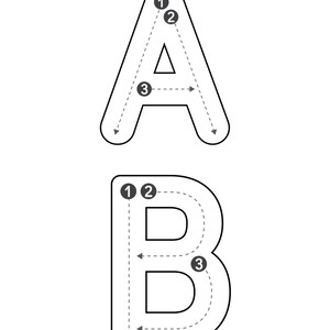 A-Z Tracing Alphabet Letters | Toddler Activities | Toddler Learning ...