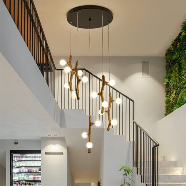 Twig Chandelier - Etsy