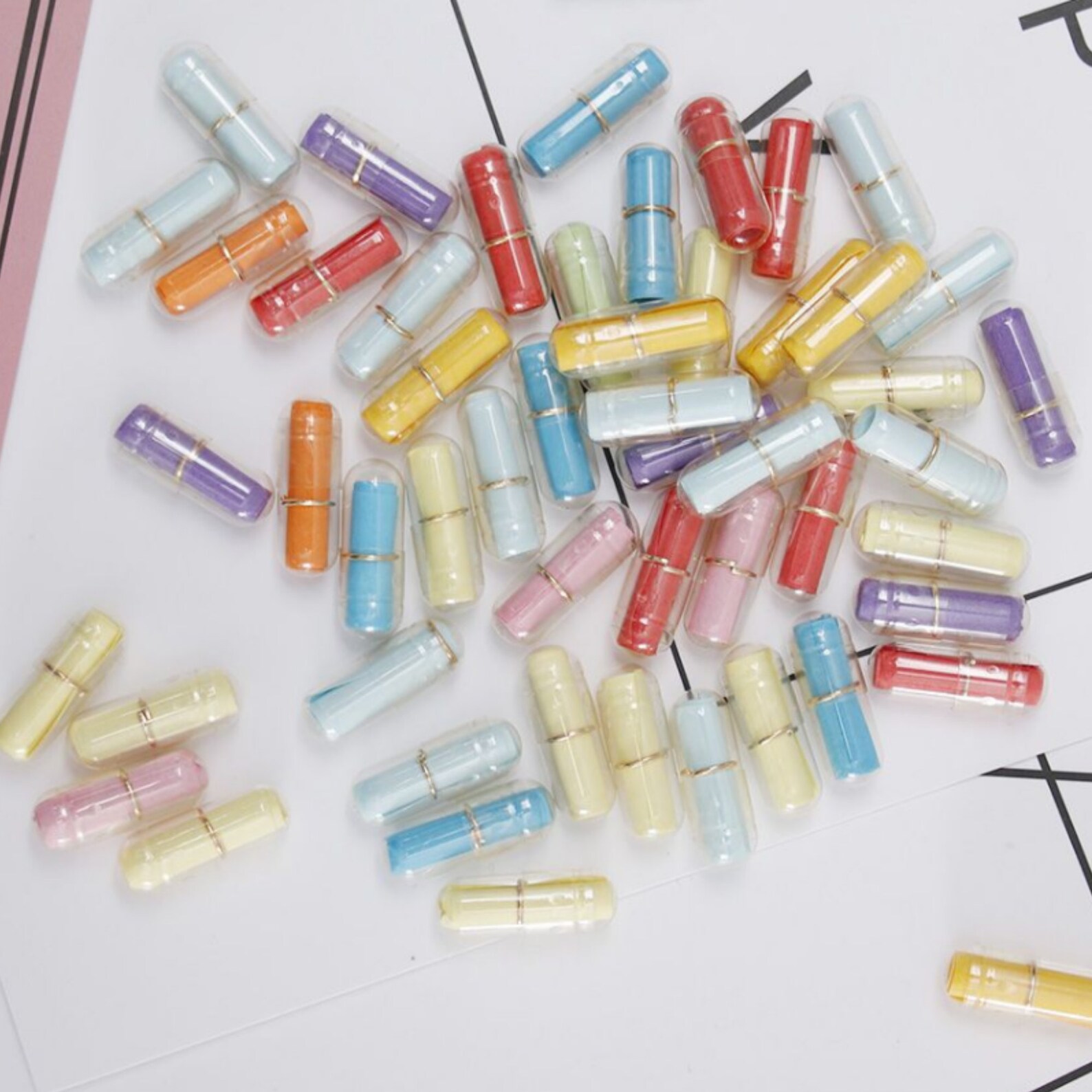 130 Wish Pills Capsule Message in a Bottle Personal Notes - Etsy