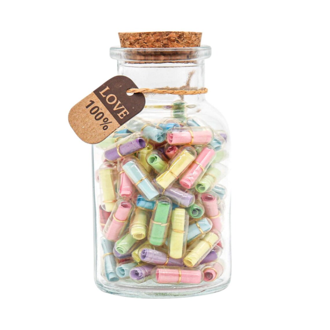 130 Wish Pills Capsule Message in a Bottle Personal Notes - Etsy