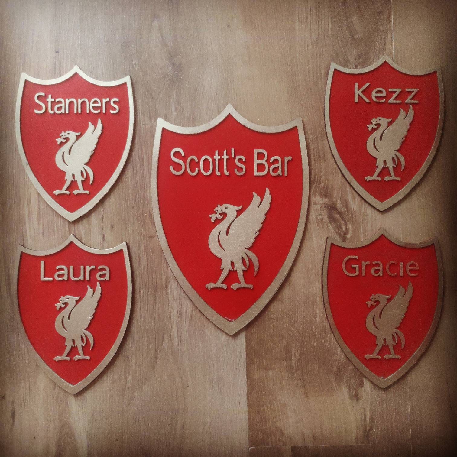 LFC Football Shield Plaques - Etsy UK