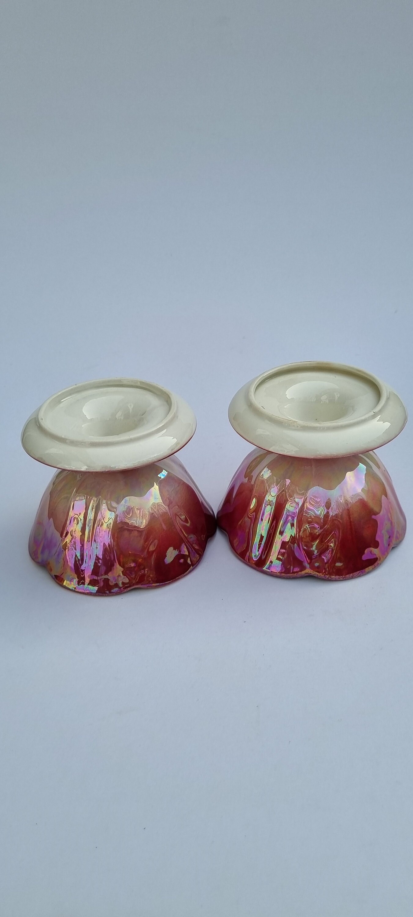 Vintage Beswick Cabbage Leaf Sundae/dessert Lusterware Dishes - Etsy UK