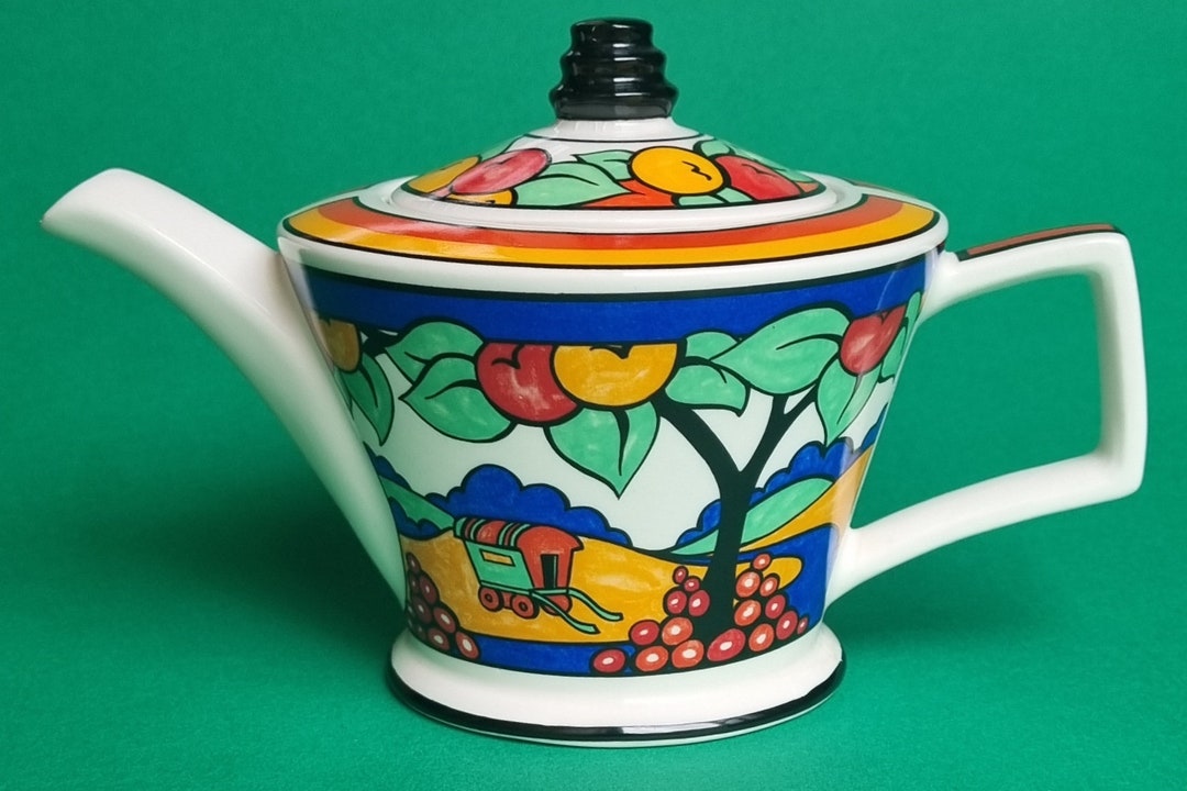 The Farmhouse Vintage Sadler's Art Deco Inspired Trapeze Shape and in ...