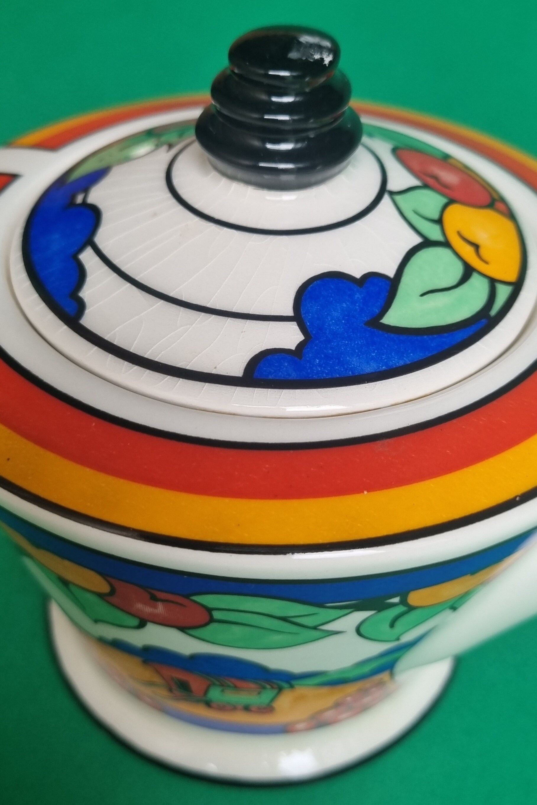 The Farmhouse Vintage Sadler's Art Deco Inspired Trapeze Shape and in ...