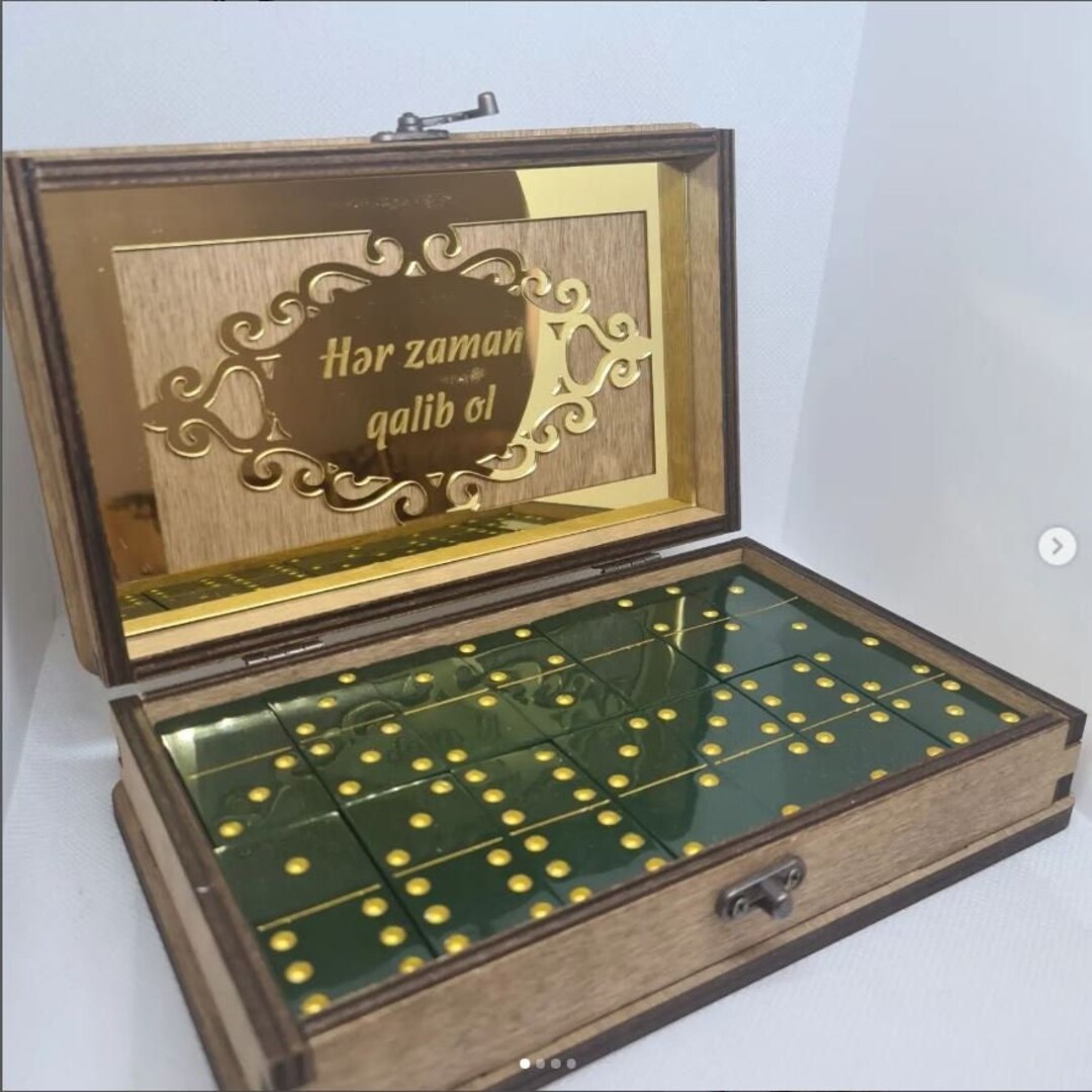 Handmade Luxury Traditional DOMINO Set Unique GIFT - Etsy