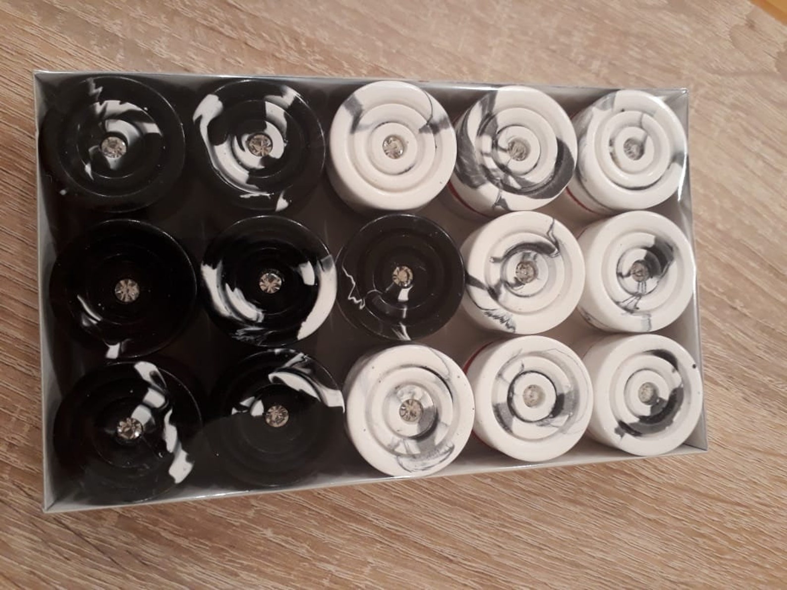 Handmade Luxury MARBLE Backgammon and Checkers Pieces Chips MARBLE ...