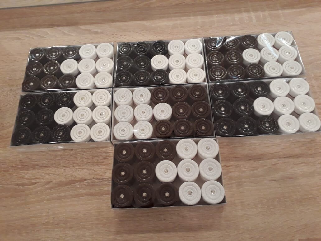 Handmade Luxury MARBLE Backgammon and Checkers Pieces Chips MARBLE ...