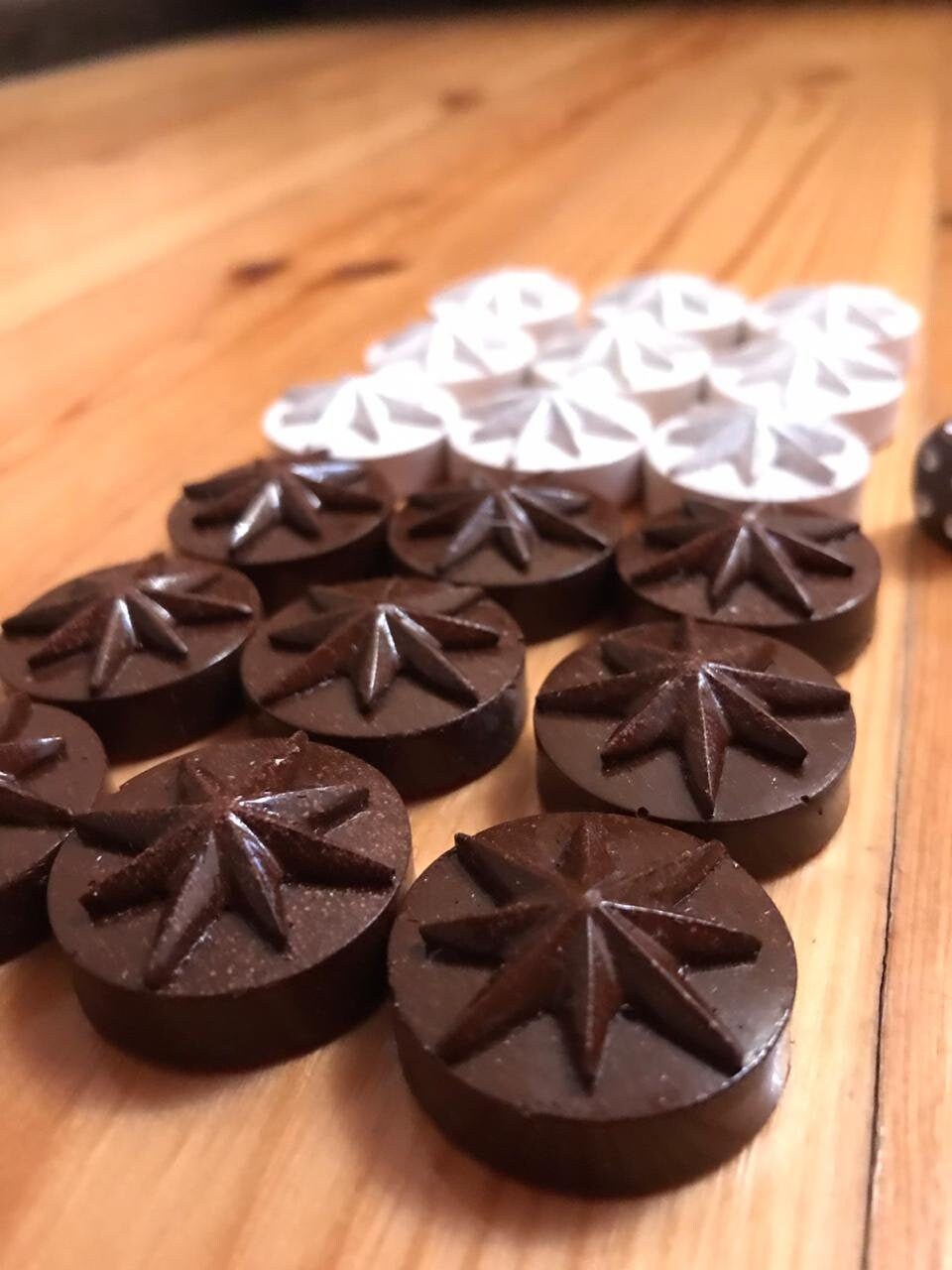 Luxury Handmade MARBLE Backgammon and Checkers Pieces Chips - Etsy UK