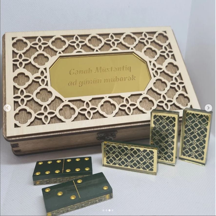 Handmade Luxury Traditional DOMINO Set Unique GIFT - Etsy