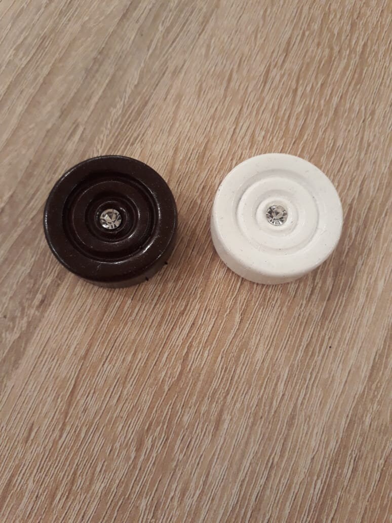 Handmade Luxury MARBLE Backgammon and Checkers Pieces Chips MARBLE ...