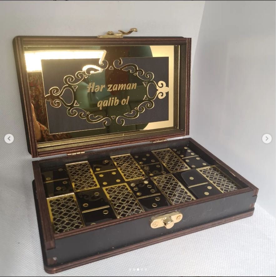 Handmade Luxury Traditional DOMINO Set Unique GIFT - Etsy