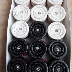 Handmade Luxury MARBLE Backgammon and Checkers Pieces Chips MARBLE ...