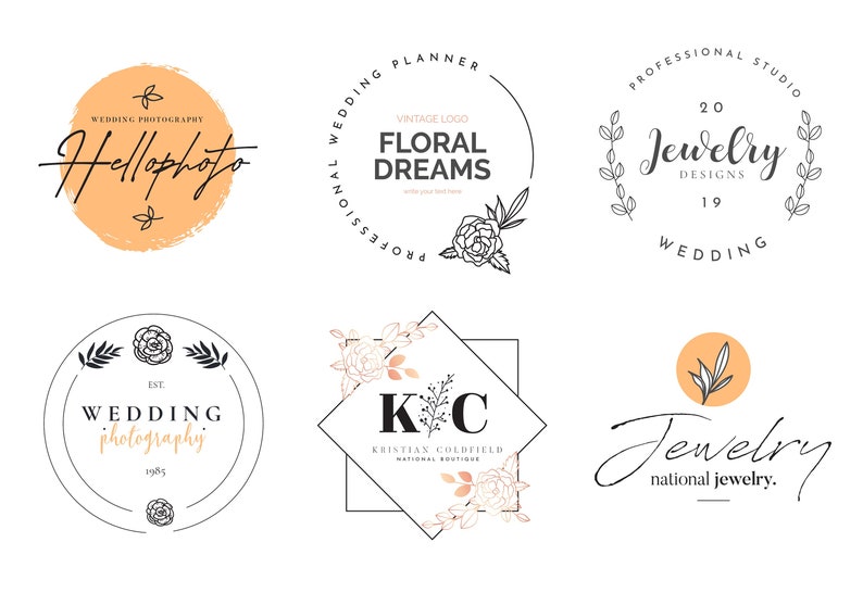 Instant Download Logo Kit-pre-made Logo Designs Custom Logo | Etsy